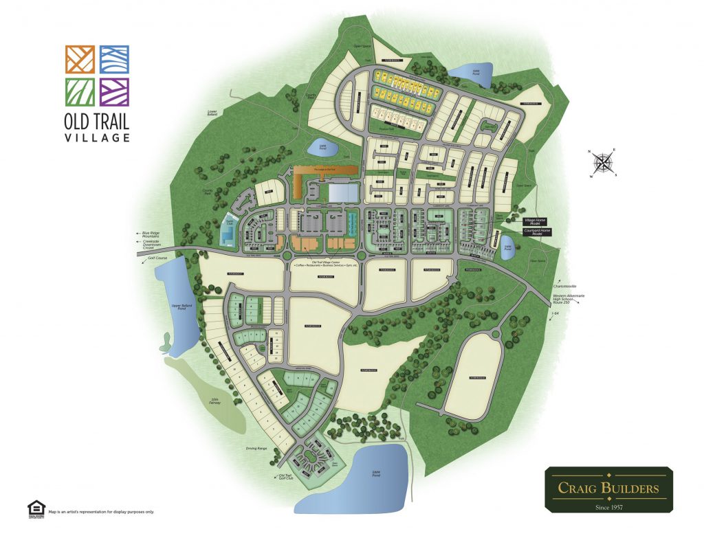 Old Trail Village Sitemap | Craig Builders | Craig Builders